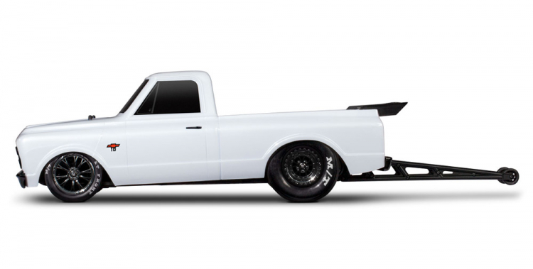 Traxxas Drag Slash Chevy C10 RTR Metallic White TRX94076-4-WHT ...