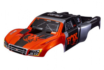 Body Slash 2WD/4x4 (Clipless) Complete Fox - Harrastekauppa Hobbylinna