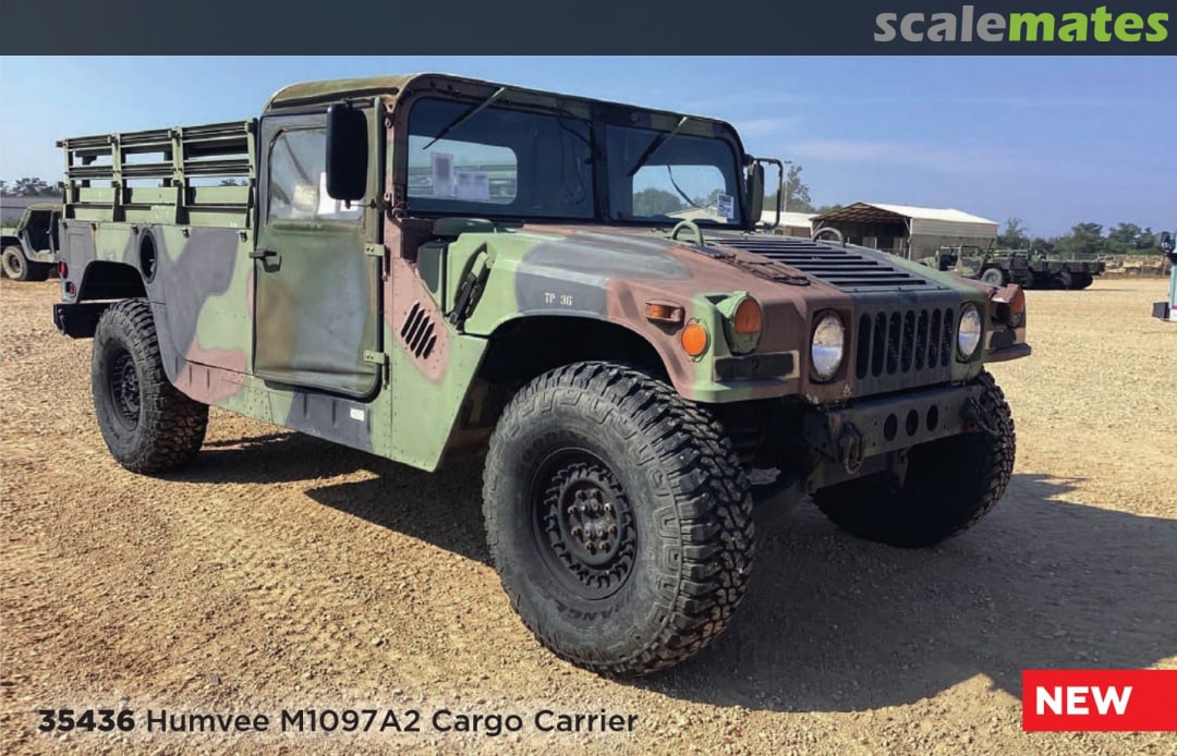 ICM 1/35 Humvee M1097A2 Cargo Carrier - Harrastekauppa Hobbylinna