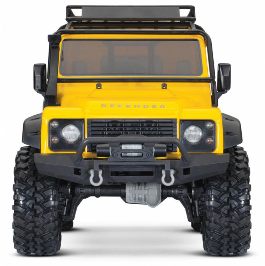Traxxas TRX-4 Scale & Trail Crawler Land Rover Defender Yellow RTR ...