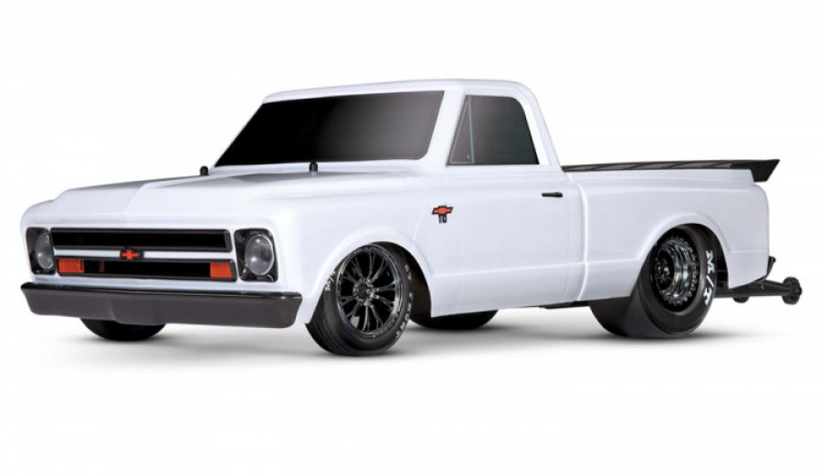 Traxxas Drag Slash Chevy C10 RTR Metallic White TRX94076-4-WHT ...